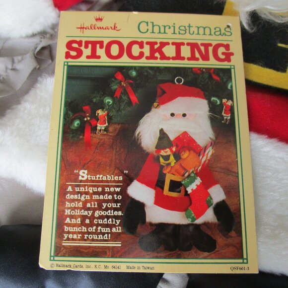 Hallmark | Holiday | Nwt Vintage Hallmark Christmas Character Stocking ...